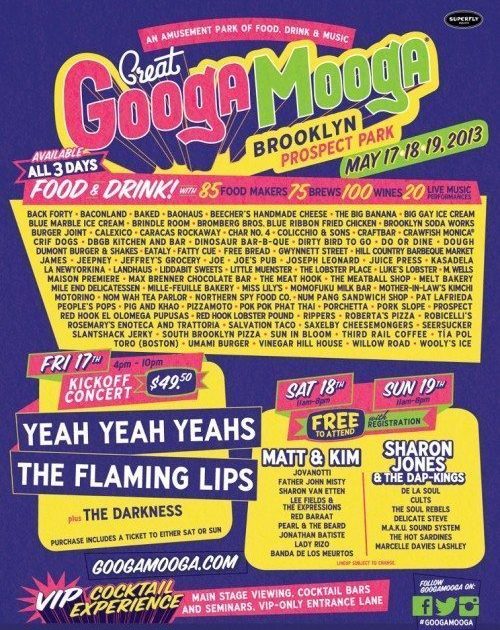 The Great Googa Mooga Returns To Brooklyn, May 17-19