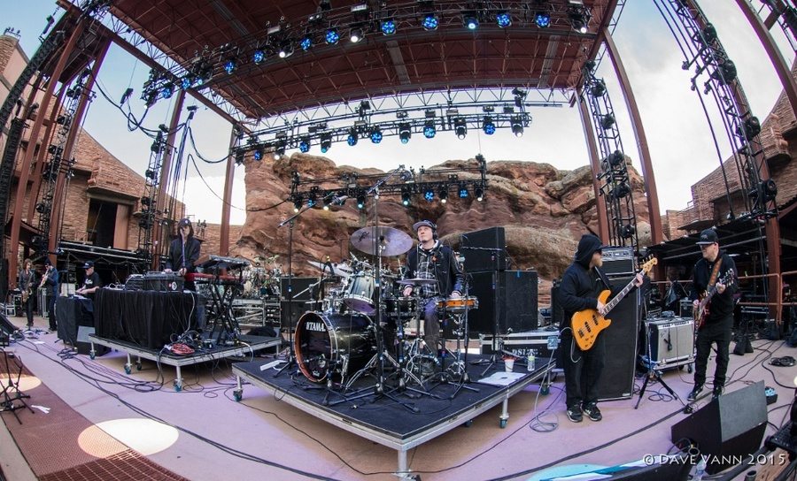 These Magical Photos of A Snowy Disco Biscuits Show at Red Rocks Win