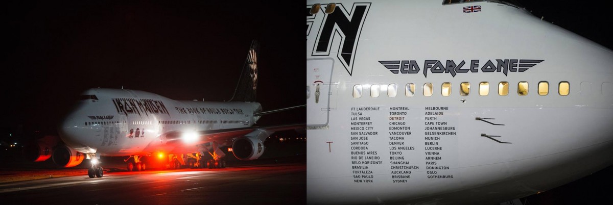 Iron Maiden Have Their Own Private Jet, And Their Lead Singer Flies It