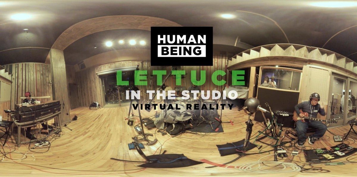 Watch Lettuce Recording Their New Album In Virtual Reality