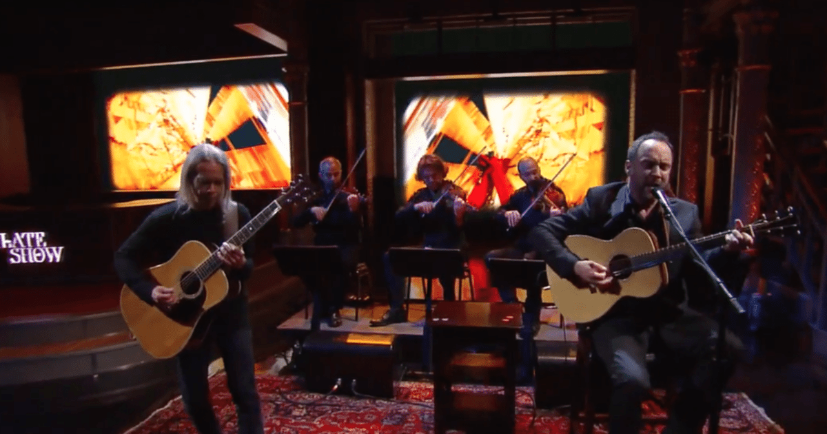 Dave Matthews' 9-Year-Old Son Thinks His Dad's Band Is Fine, But They ...