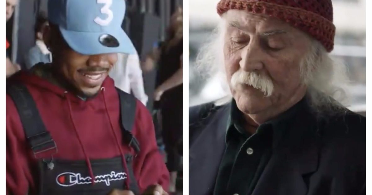 David Crosby Disses Then (Kind Of) Extends The Olive Branch To Chance ...