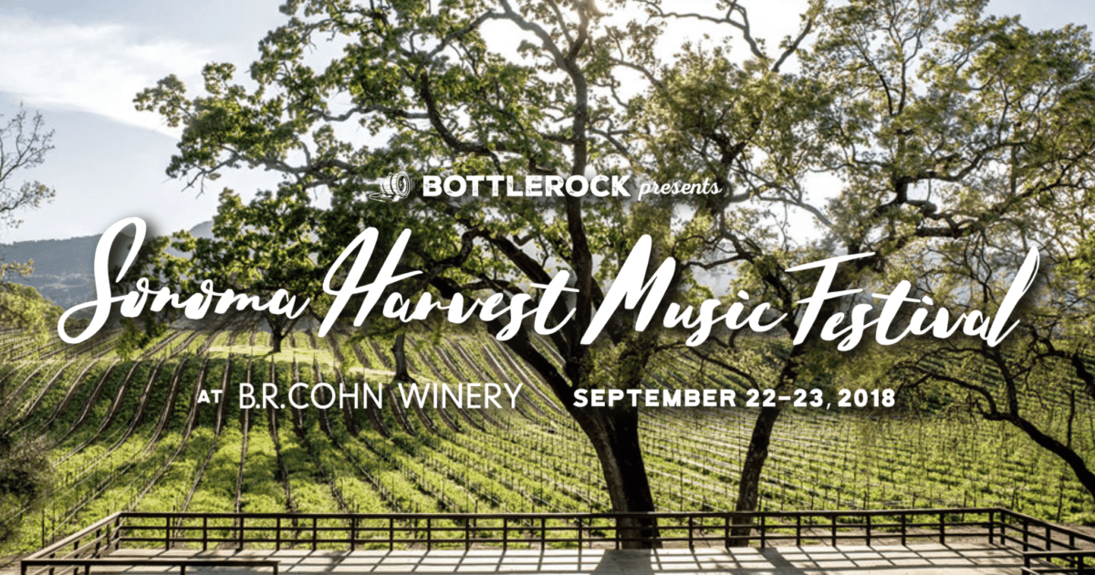 BottleRock Presents Announces Lineup For Lavish New Sonoma Harvest Music Festival