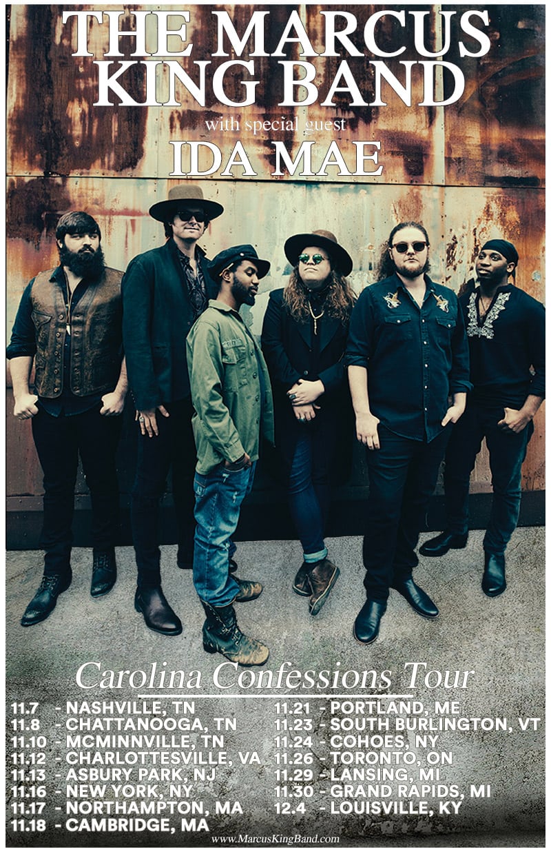 Marcus King Band Announces 'Carolina Confessions' Tour With Ida Mae