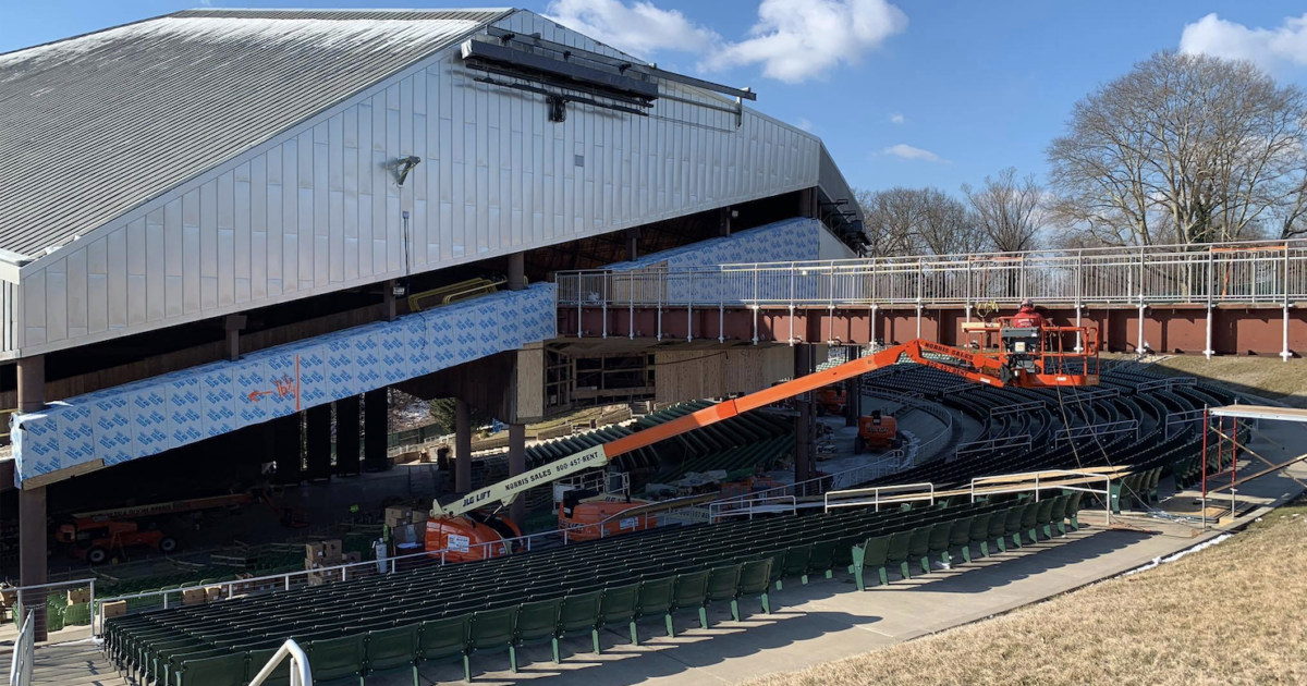 The Mann Center In Philadelphia Undergoes Renovations