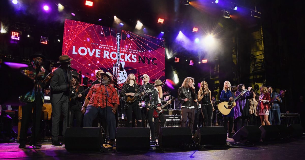 Love Rocks NYC Brings Robert Plant, Sheryl Crow, Ann & Nancy Wilson ...
