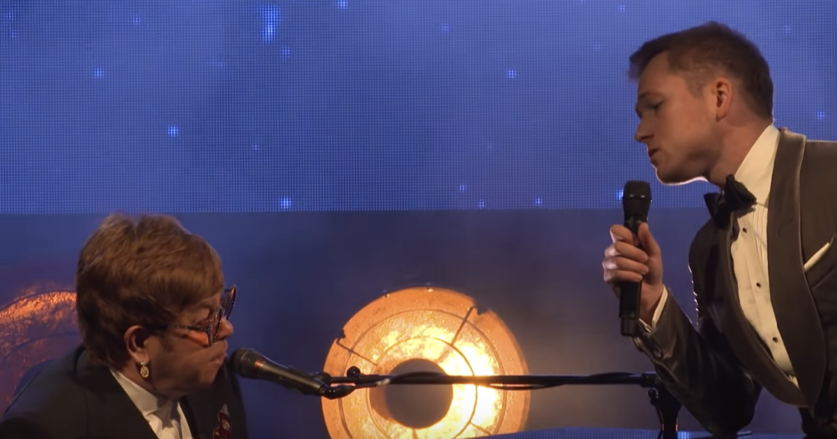 Watch Elton John, Taron Egerton Perform "Rocket Man" At Cannes Premiere ...