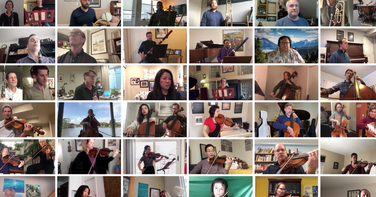 Colorado Symphony Performs "Ode To Joy" Remotely [Watch]