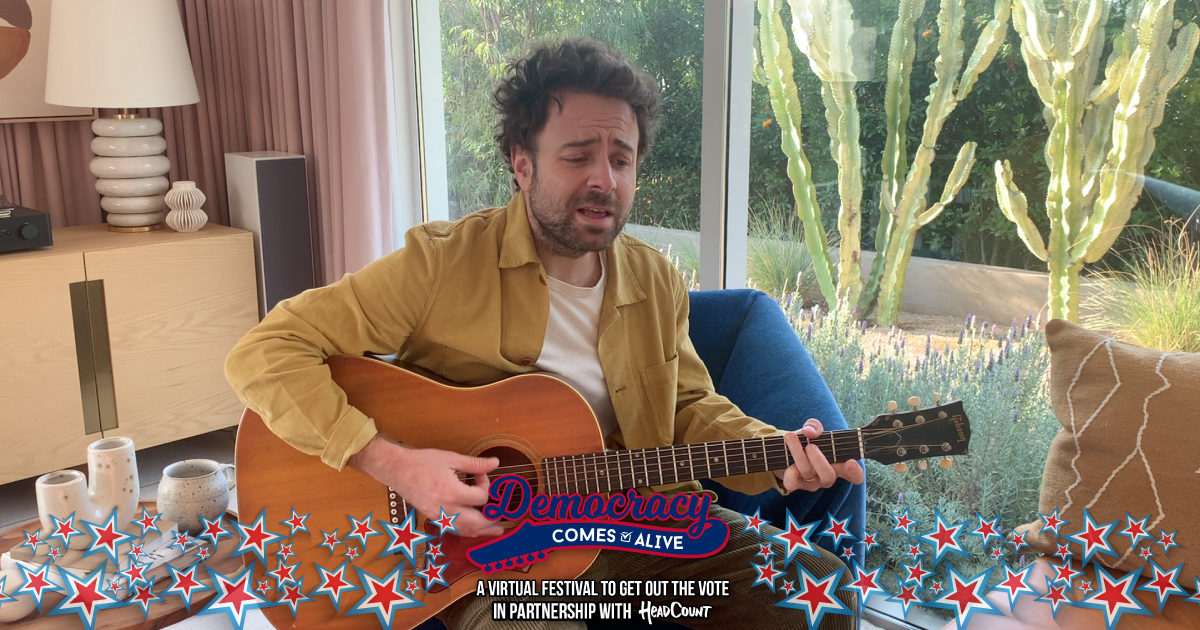 Dawes' Taylor Goldsmith Goes Solo Acoustic For Democracy Comes Alive ...