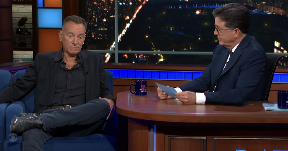 Get To Know Bruce Springsteen With 'The Colbert Questionert' [Video]