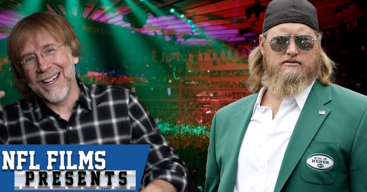 Phish's Trey Anastasio Meets Former Jets Center Nick Mangold In New NFL ...