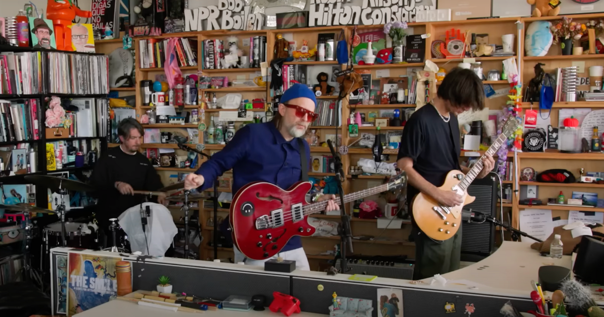 The Smile Performs Atmospheric NPR Tiny Desk Concert [Watch]