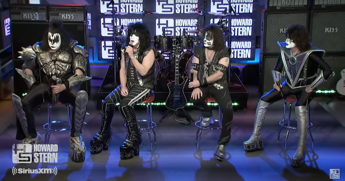 KISS Announces Final Shows Ever, Performs On The 'Stern Show' [Videos]
