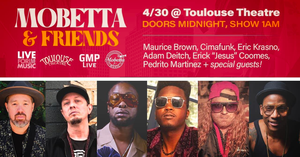 Maurice "MOBETTA" Brown Taps Eric Krasno, Lettuce Members, Special ...