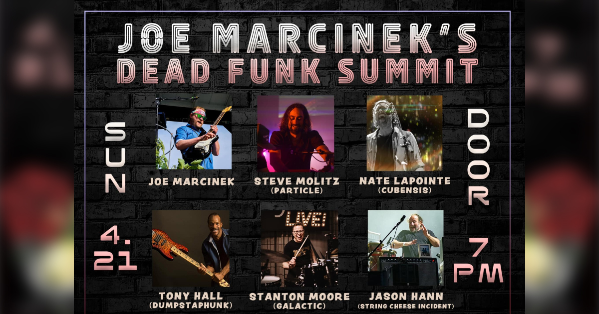 Joe Marcinek Moves Next Weekend's Dead Funk Summit To L.A. Following Skull & Roses Cancellation