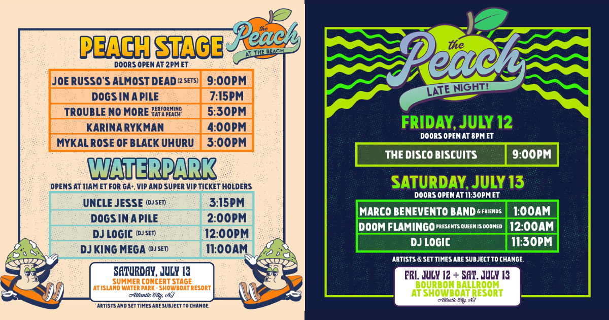Discount Offer: Get Tickets To Peach At The Beach Starting At $50