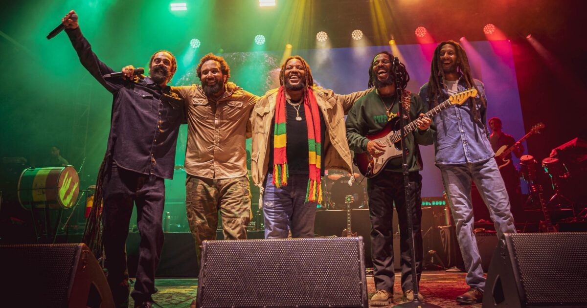 The Marley Brothers Catch A Fire At 'The Legacy Tour' Opener Outside ...