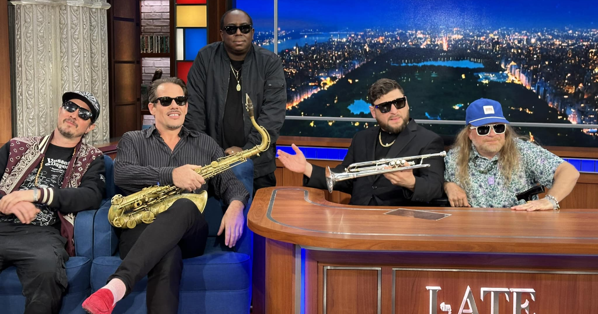 Lettuce Members Play "Madison Square" With Louis Cato & The Late Show ...