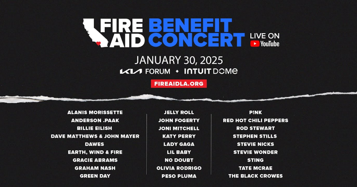 FireAid & Beyond: A Guide To The Various All-Star Los Angeles Fire Relief Benefit Concerts [Watch]