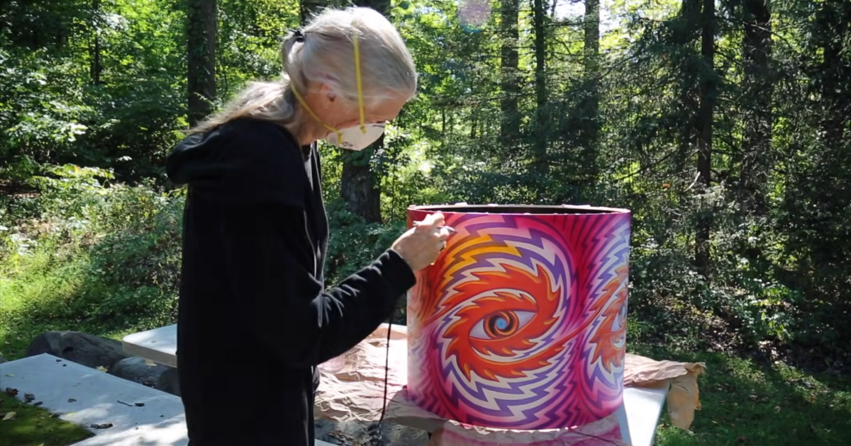 Tool Drummer Danny Carey Reveals How Alex Grey Transformed His Drum Kit ...